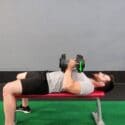 Dumbbell Hex Press For Building A Buff Inner Chest